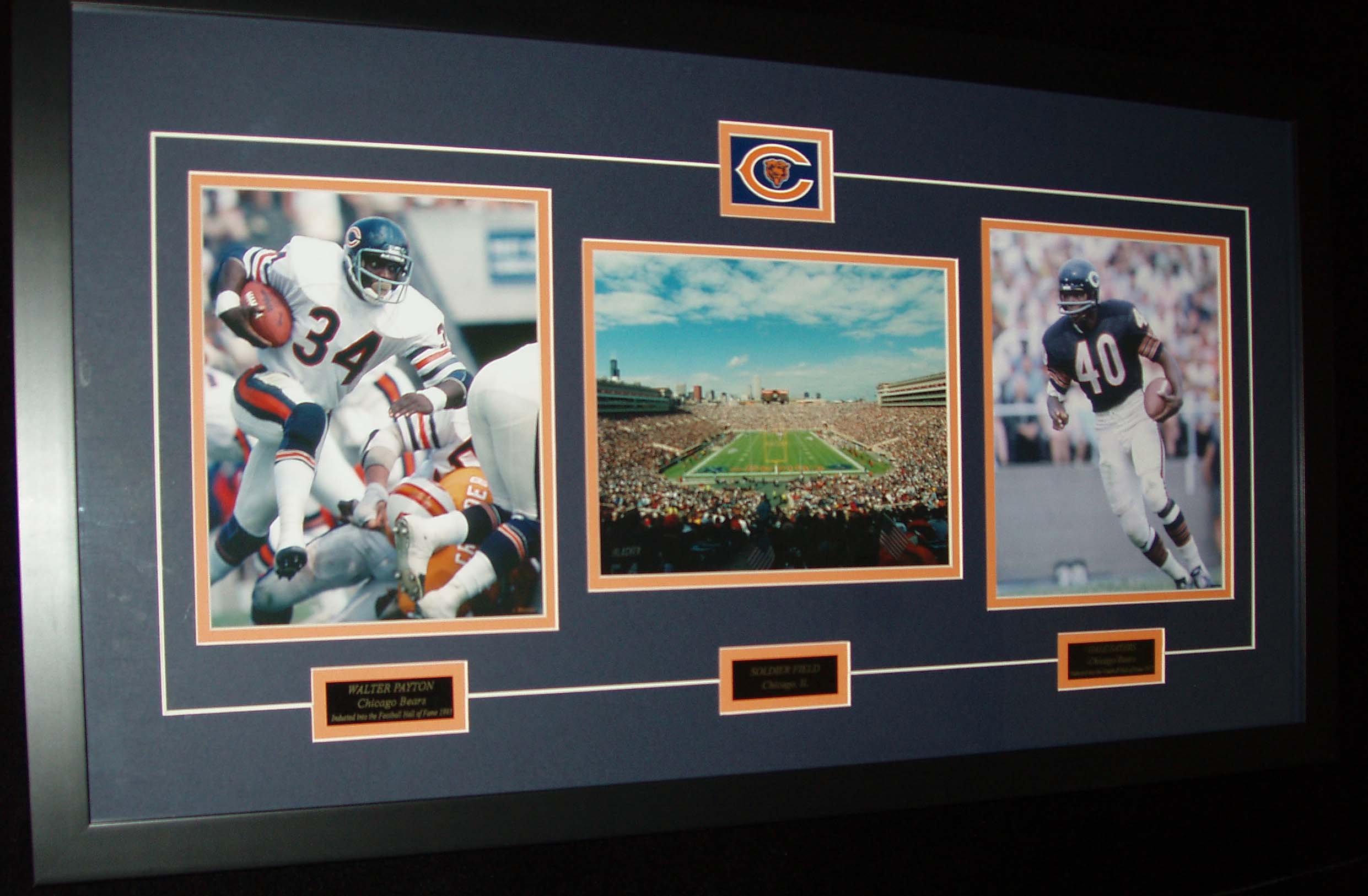 Legends Of The Chicago Bears Triple Touchstone Sports Sports Memorabilia Vancouver